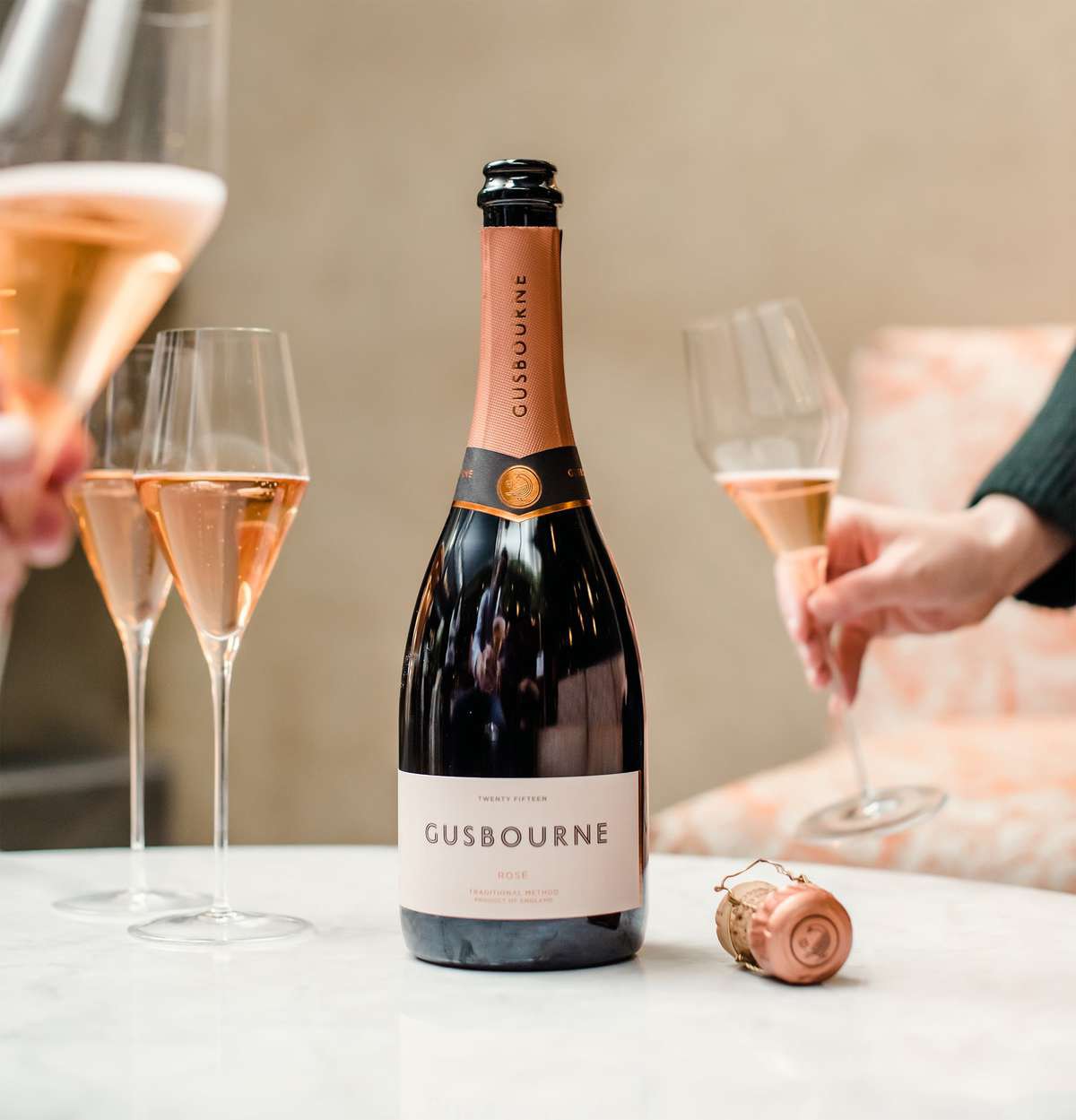 Gusbourne Sparkling Rosé 2019 – Resident Artisan