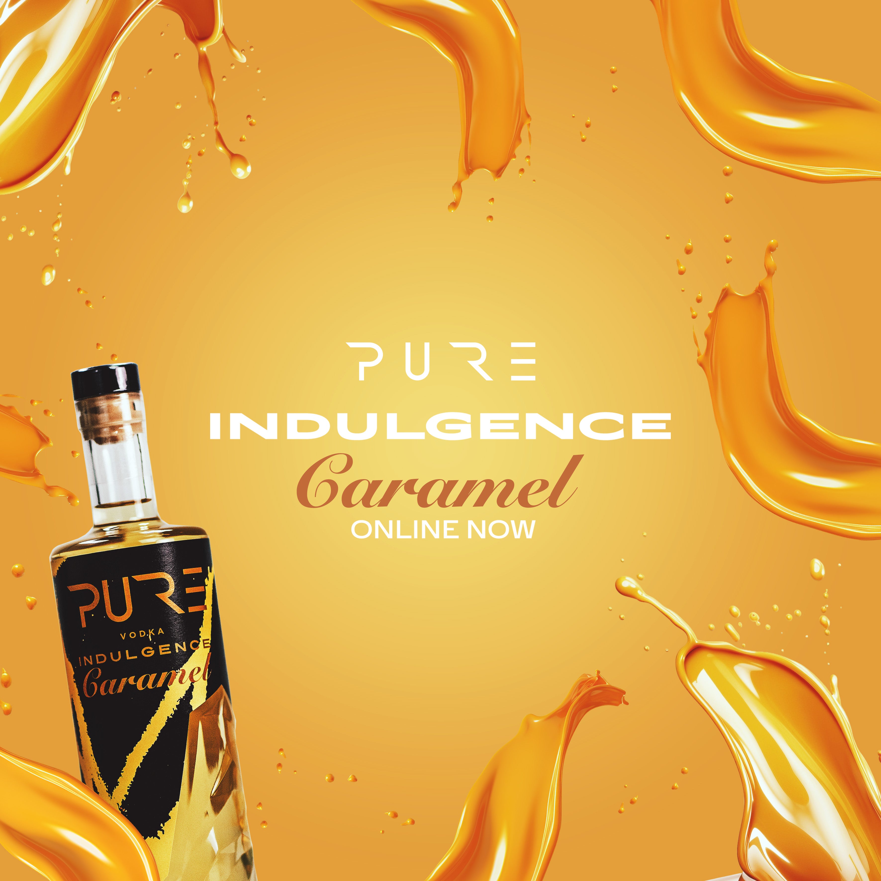 PURE Indulgence - Caramel Organic Vodka – Resident Artisan