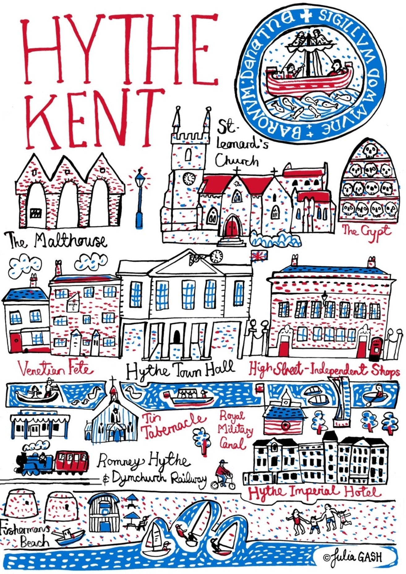 Hythe, Kent Art Print – Resident Artisan